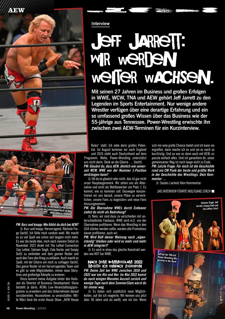 Power-Wrestling Magazine - 5/2023 Back Issue