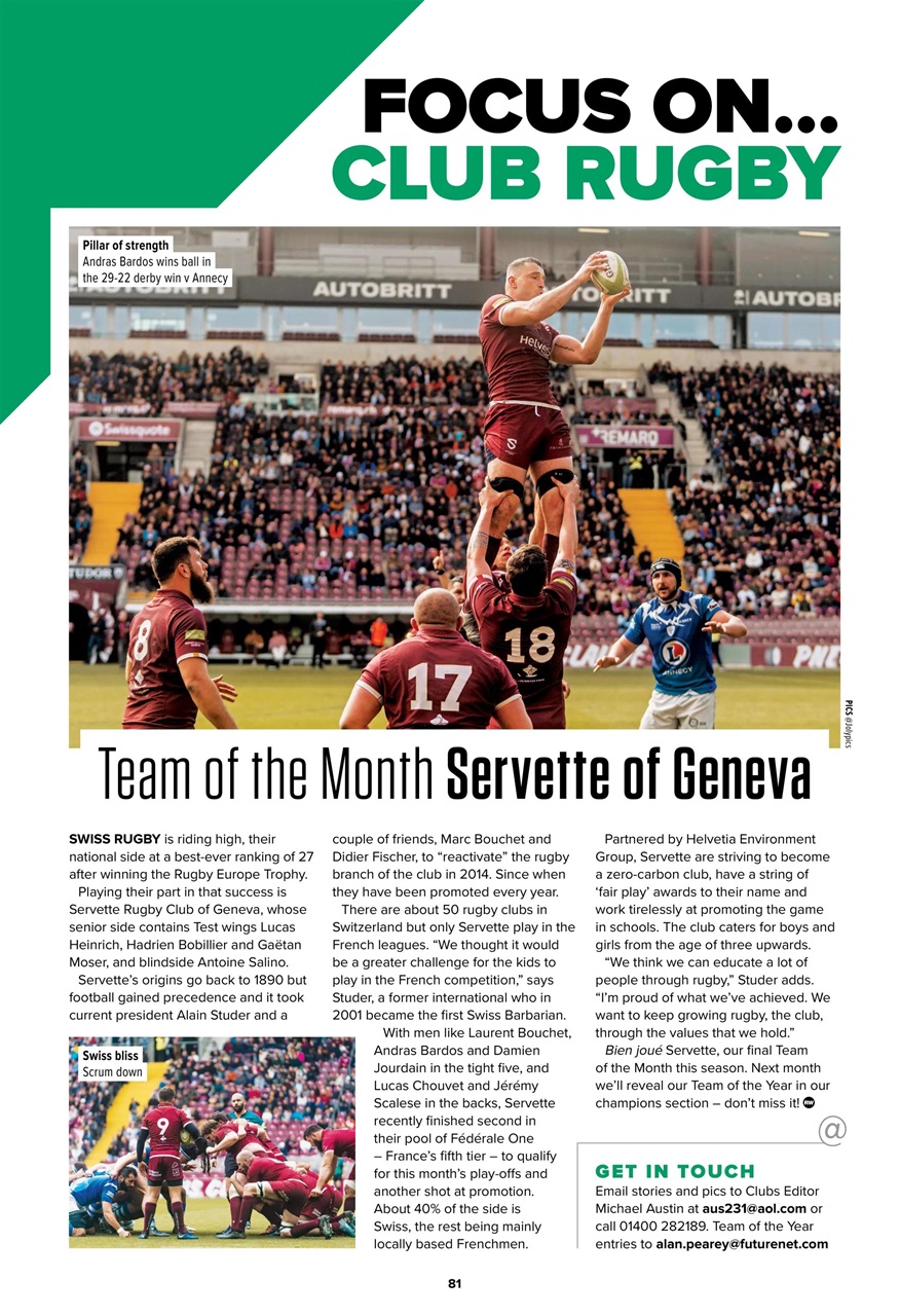 Rugby World Magazine - June 2023 Back Issue