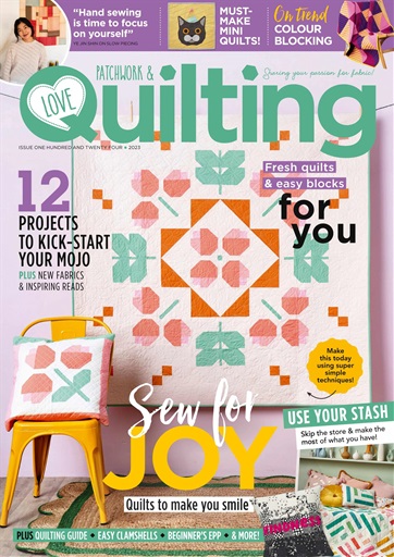 Love Patchwork & Quilting Magazine - Issue 124 Back Issue