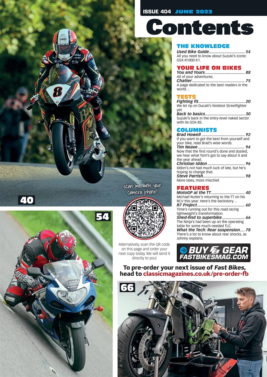 Fast Bikes Magazine - June 2023 Back Issue