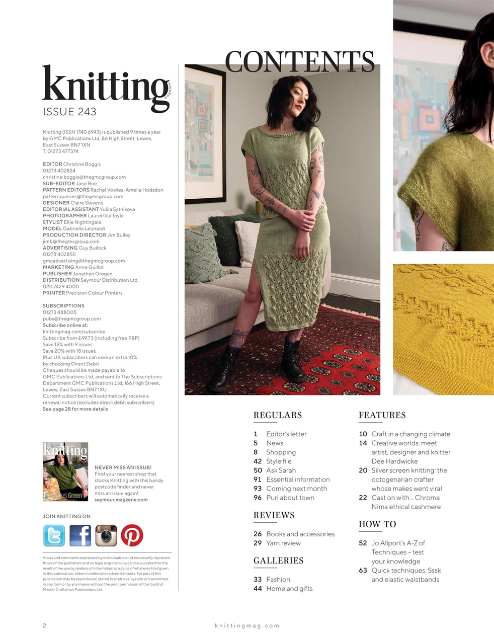 Knitting Magazine - Issue 243 Back Issue