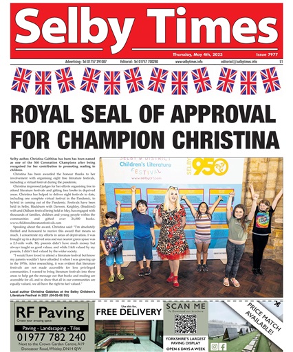 Selby Times Magazine - May 4th 2023 Back Issue