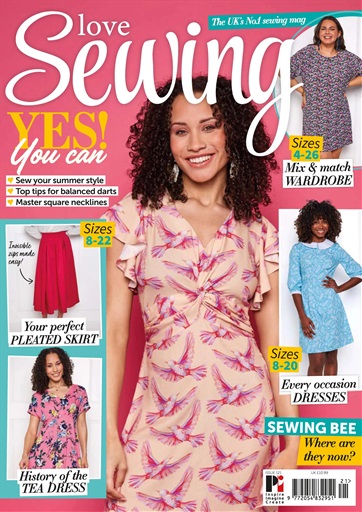 Love Sewing Magazine Issue 121 Back Issue 