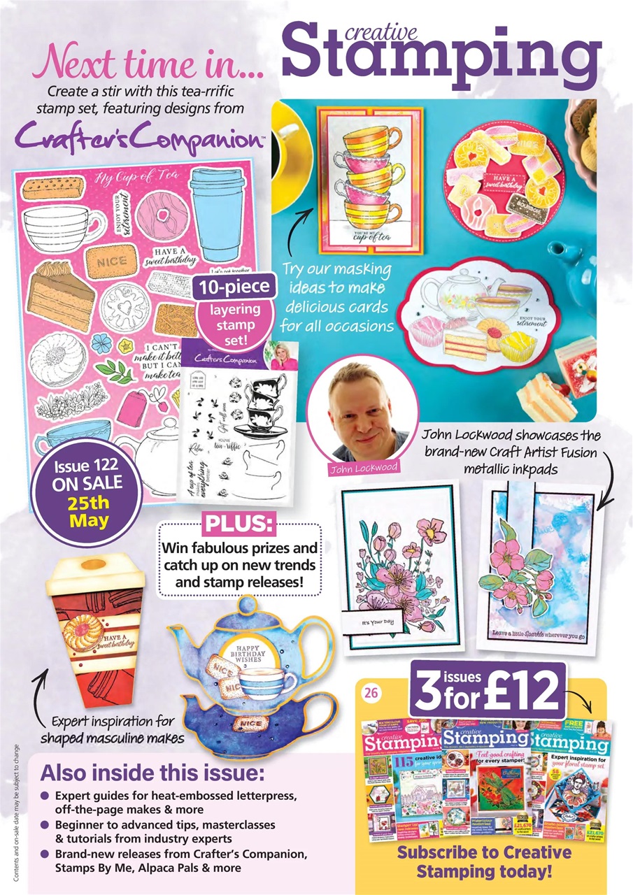 Creative Stamping Magazine - 121 Back Issue