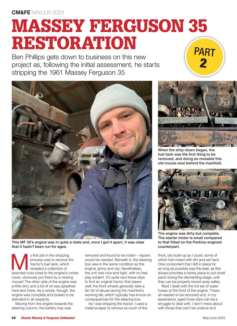 Classic Massey Magazine - May/Jun 23 Back Issue