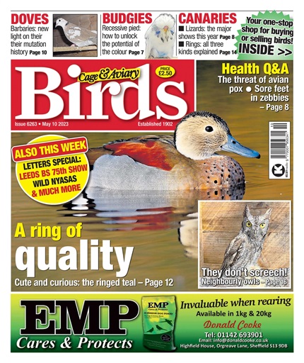 Cage & Aviary Birds Magazine - 10-May-23 Back Issue