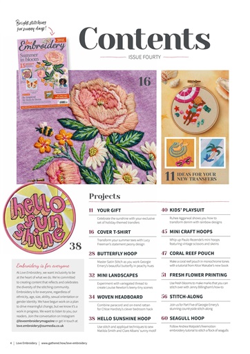 Love Embroidery Magazine - Issue 40 Subscriptions | Pocketmags