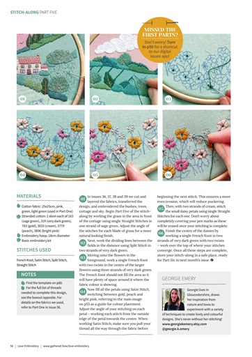 Love Embroidery Magazine - Issue 40 Subscriptions | Pocketmags
