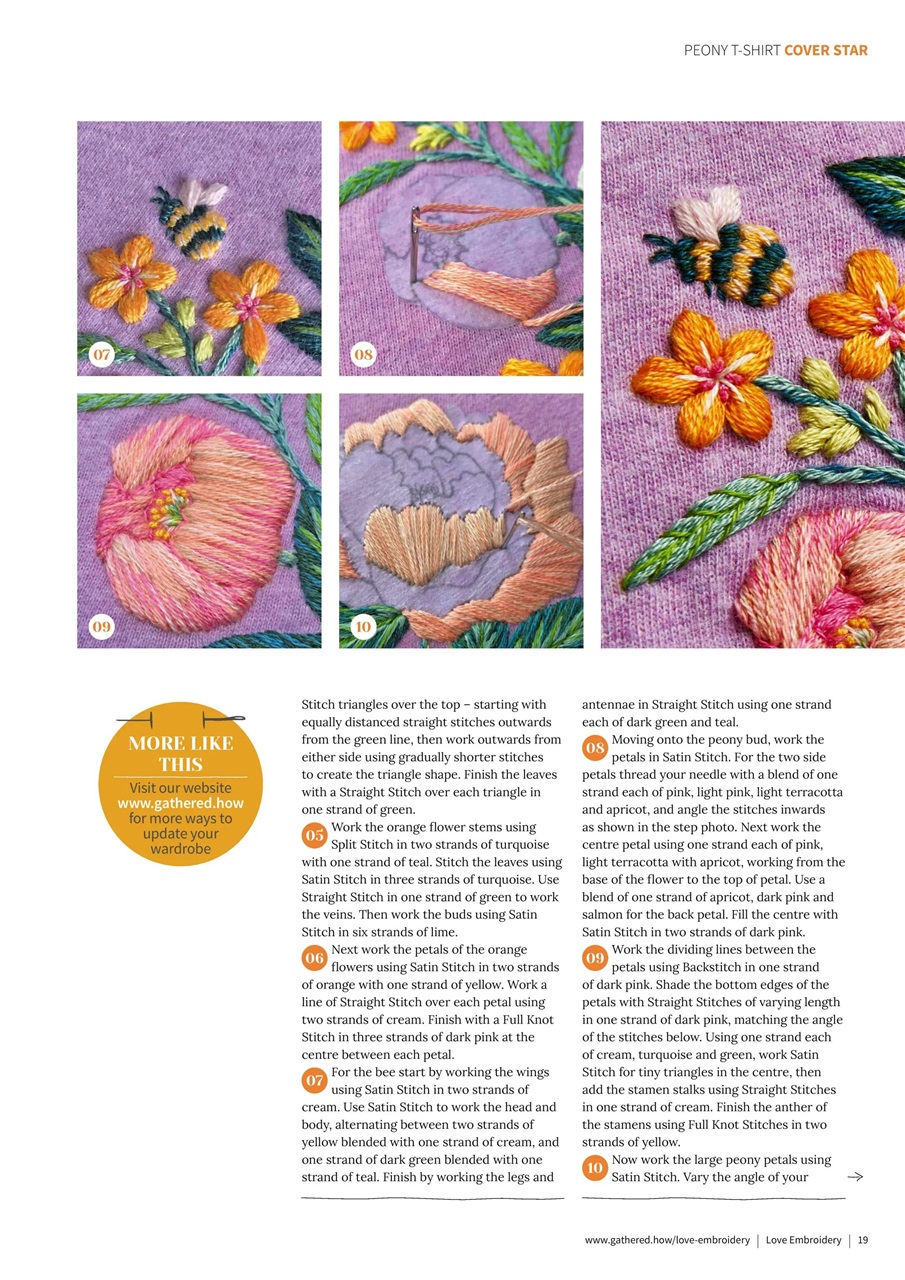 Love Embroidery Magazine - Issue 40 Back Issue