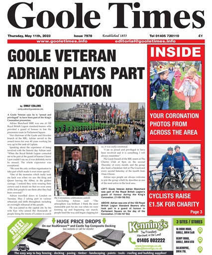 Goole Times Magazine - May 11th 2023 Back Issue