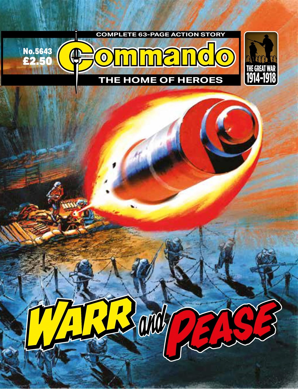 Commando Magazine - 5643 Back Issue