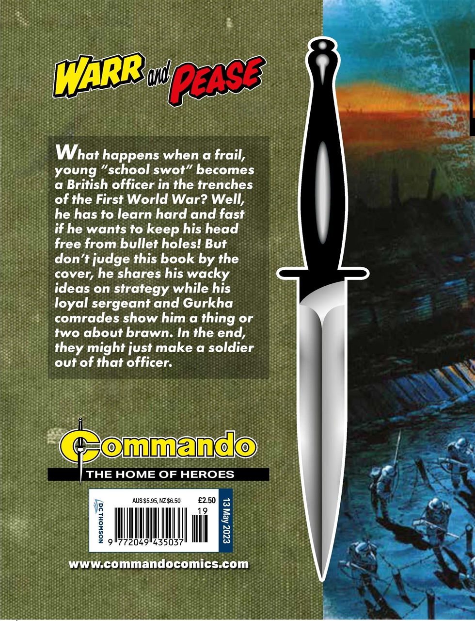 Commando Magazine - 5643 Back Issue