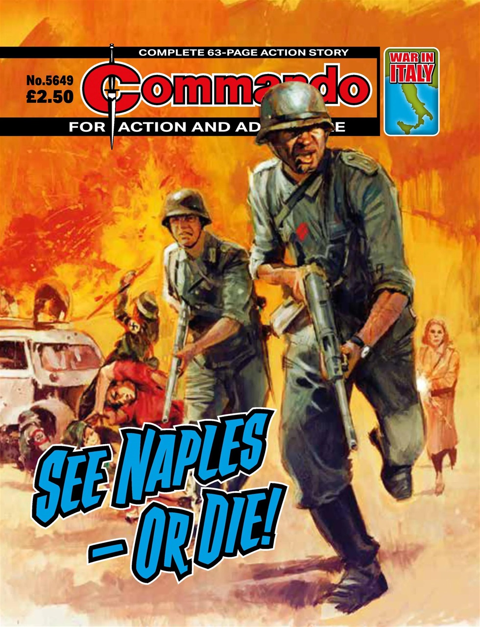 Commando Magazine - 5649 Back Issue