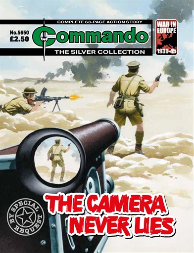 Commando Magazine - 5650 Back Issue