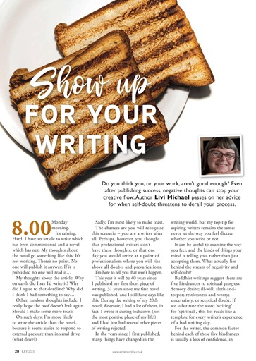 Writing Magazine - July 2023 Subscriptions | Pocketmags