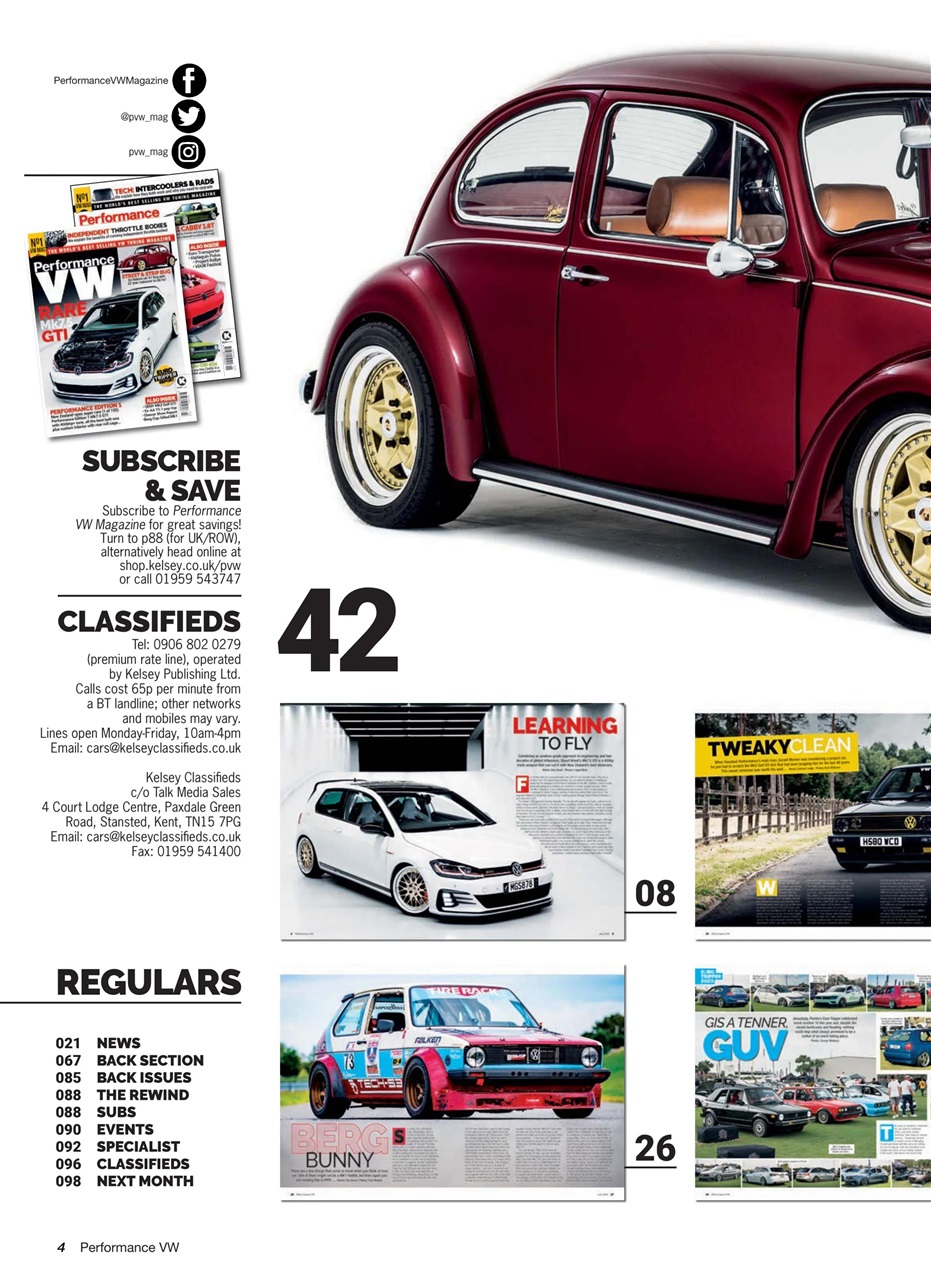 Performance VW Magazine - Jul-23 Back Issue