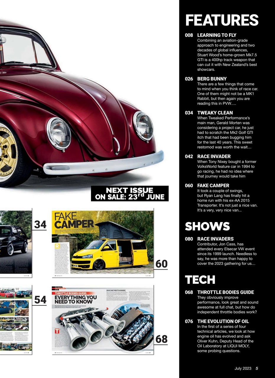 Performance VW Magazine - Jul-23 Back Issue