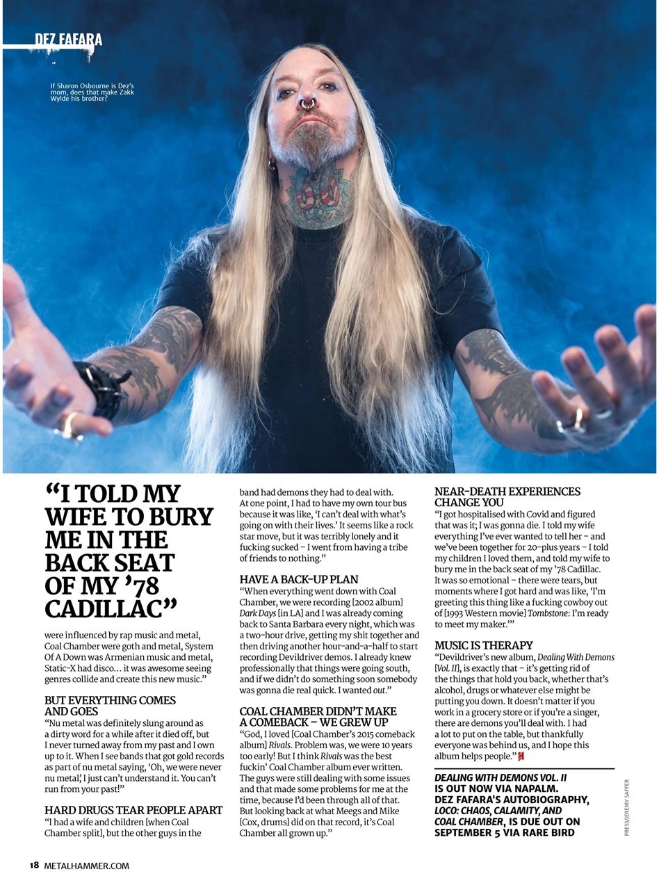 Metal Hammer Magazine - Issue 375 Back Issue