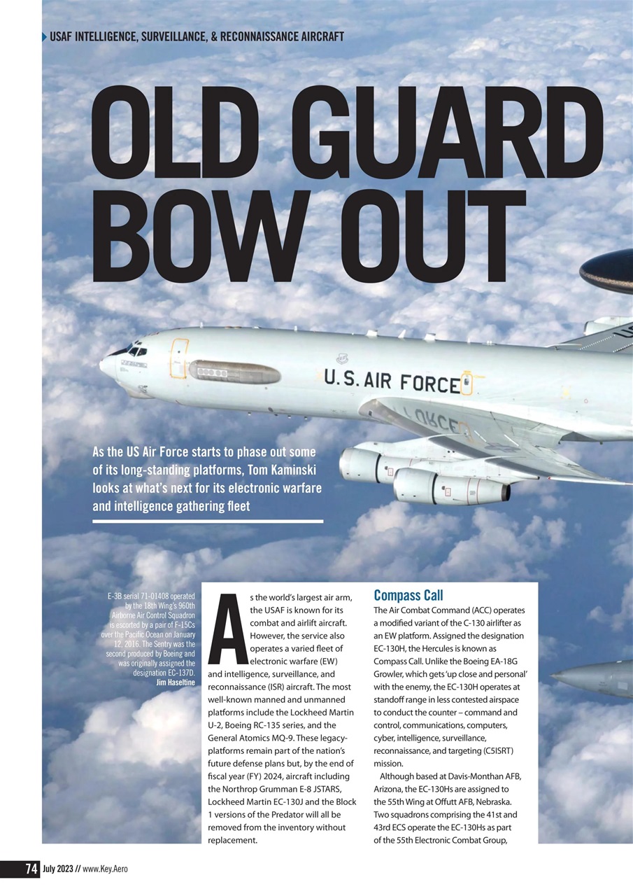 Combat Aircraft Journal Magazine - July 2023 Back Issue