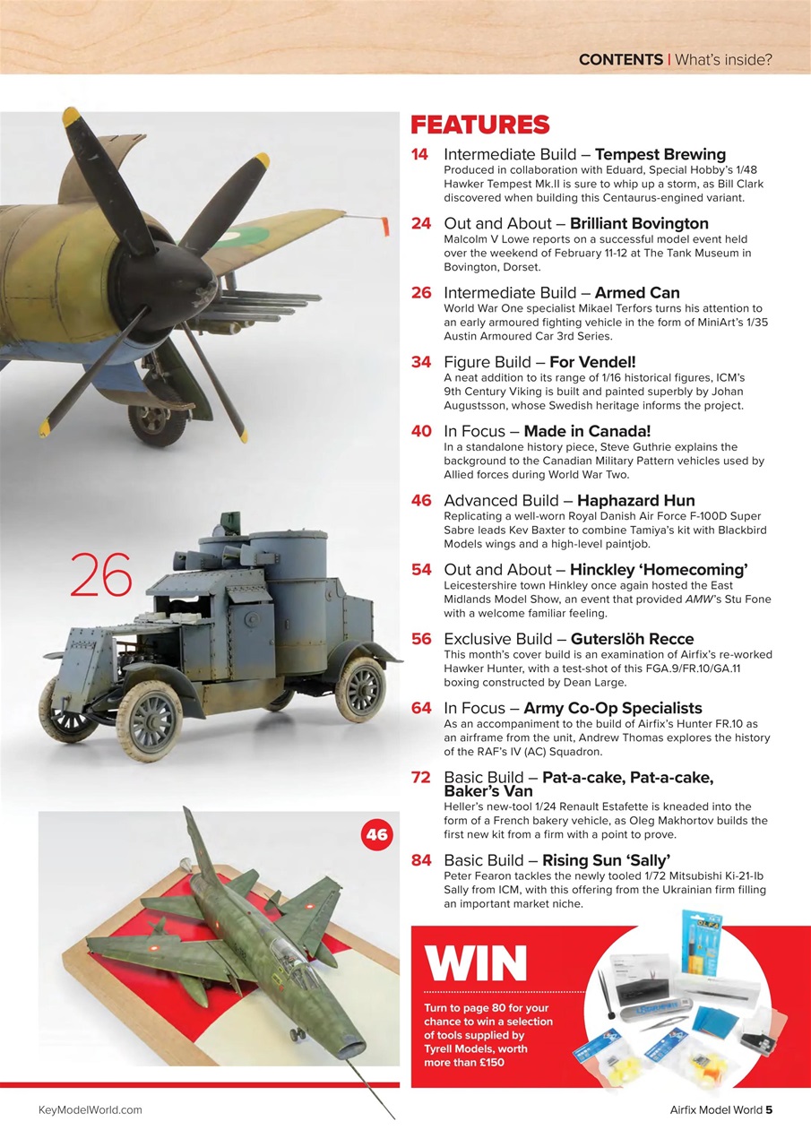 Airfix Model World Magazine - July 2023 Back Issue