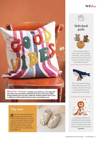 Love Embroidery Magazine - Issue 41 Subscriptions | Pocketmags