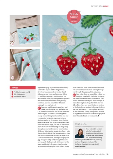 Love Embroidery Magazine - Issue 41 Subscriptions | Pocketmags