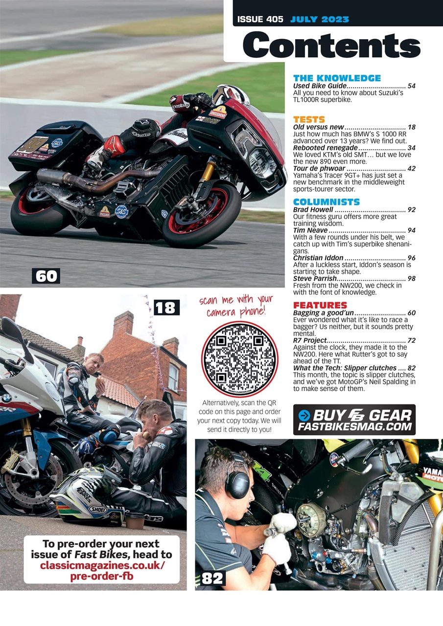 Fast Bikes Magazine - July 2023 Back Issue