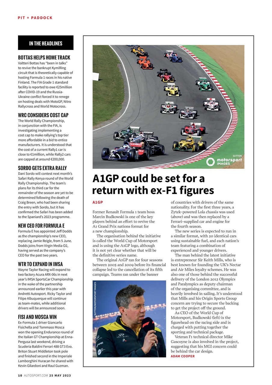 Autosport Magazine - 25 May 2023 Back Issue