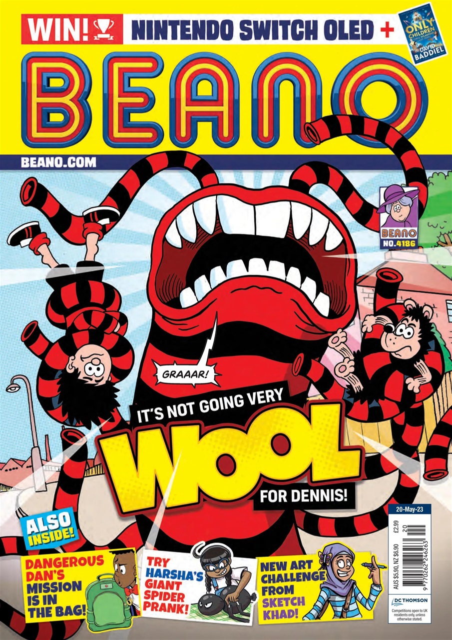 Beano Magazine - 17/05/2023 Back Issue