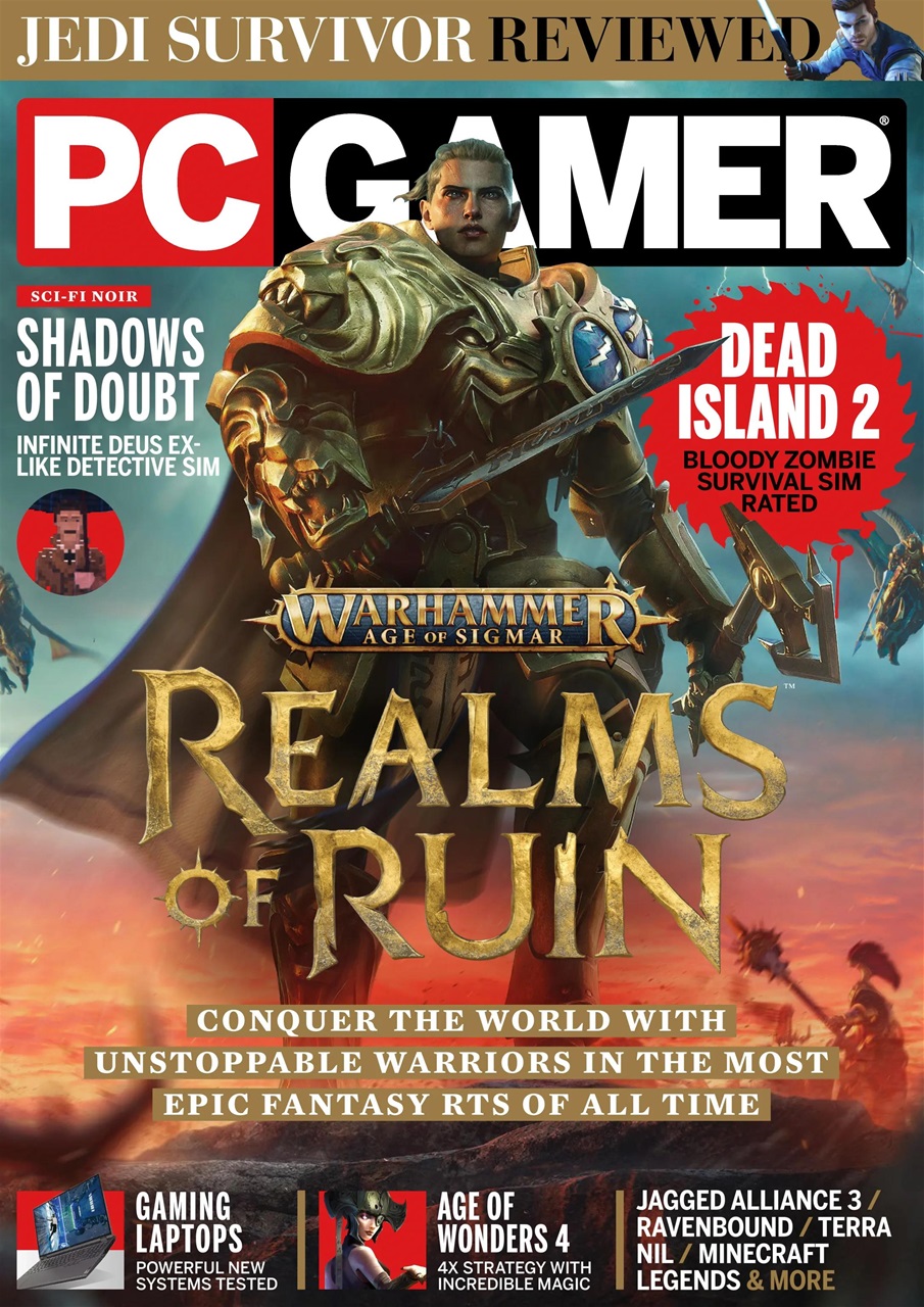 PC Gamer (UK Edition) Magazine - July 2023 Back Issue