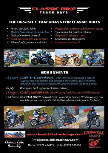 Classic Racer Magazine - July/August 2023 Subscriptions | Pocketmags