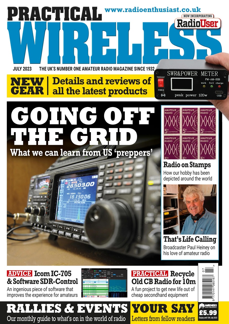 Practical Wireless Magazine - July 2023 Back Issue