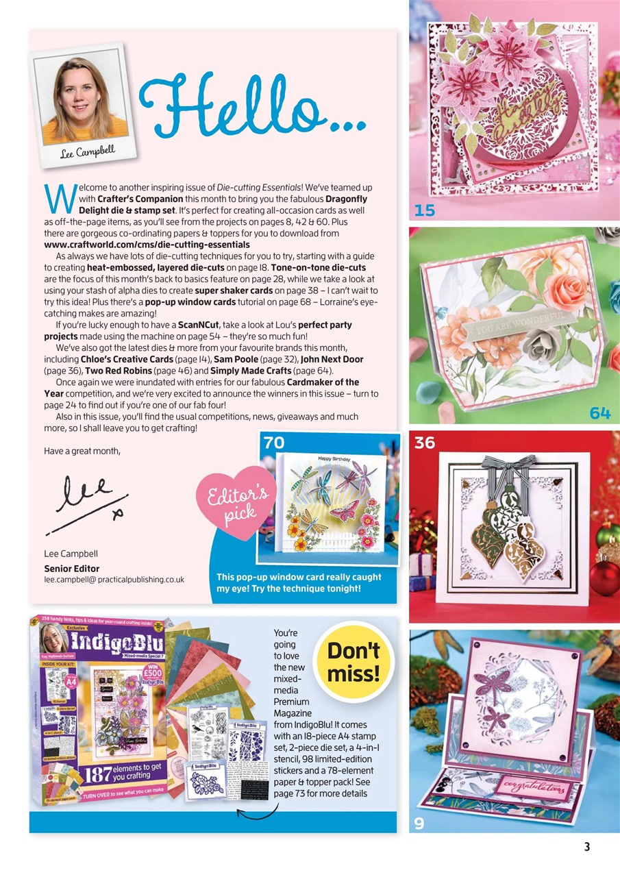 Die-Cutting Essentials Magazine - 104 Back Issue