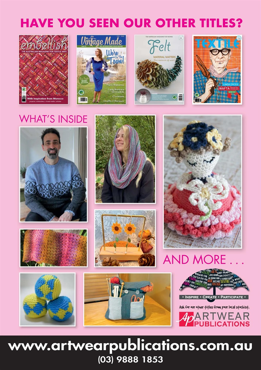 Yarn Magazine - Yarn Mag Issue 70 Back Issue