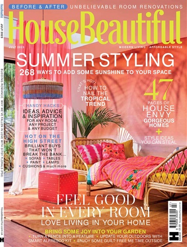 House Beautiful Magazine - Jul-23 Subscriptions | Pocketmags