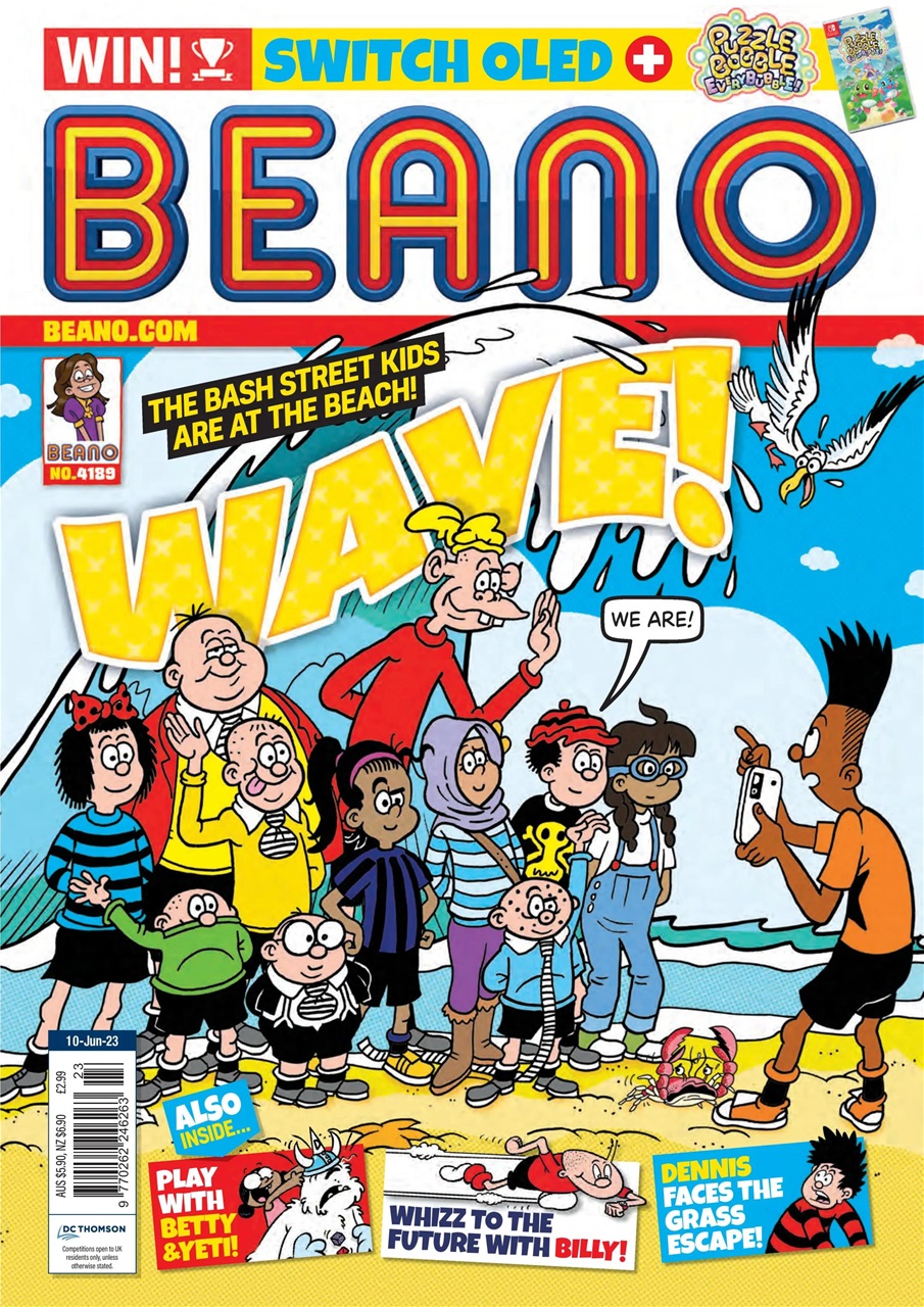 Beano Magazine - 07/06/2023 Back Issue