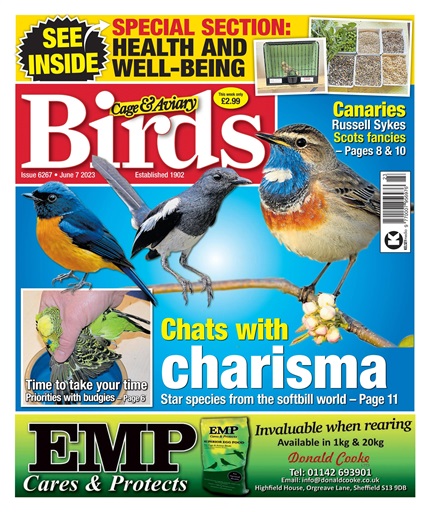 Cage & Aviary Birds Magazine - 7-Jun-23 Back Issue