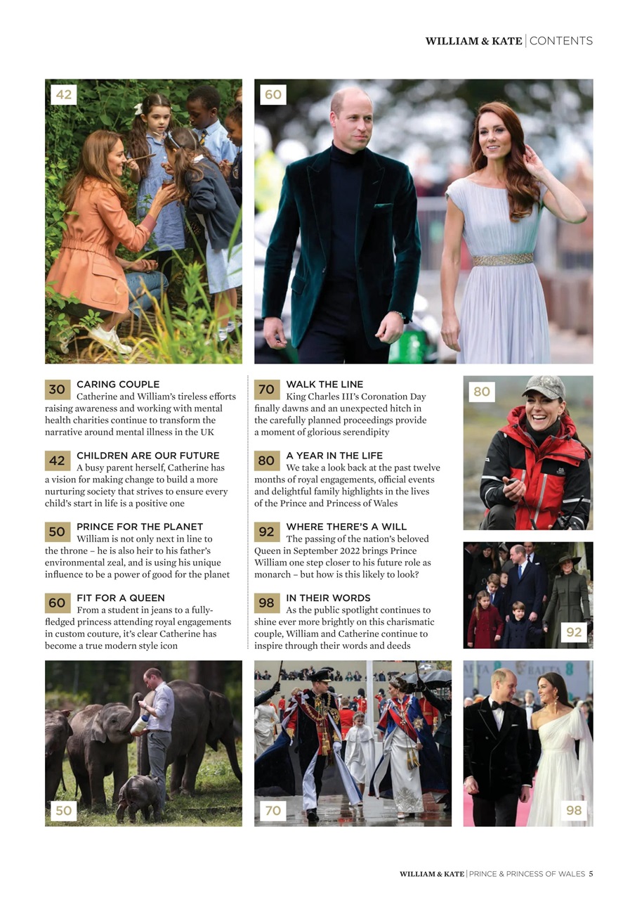 The Royals Magazine - William & Kate 2023 Back Issue