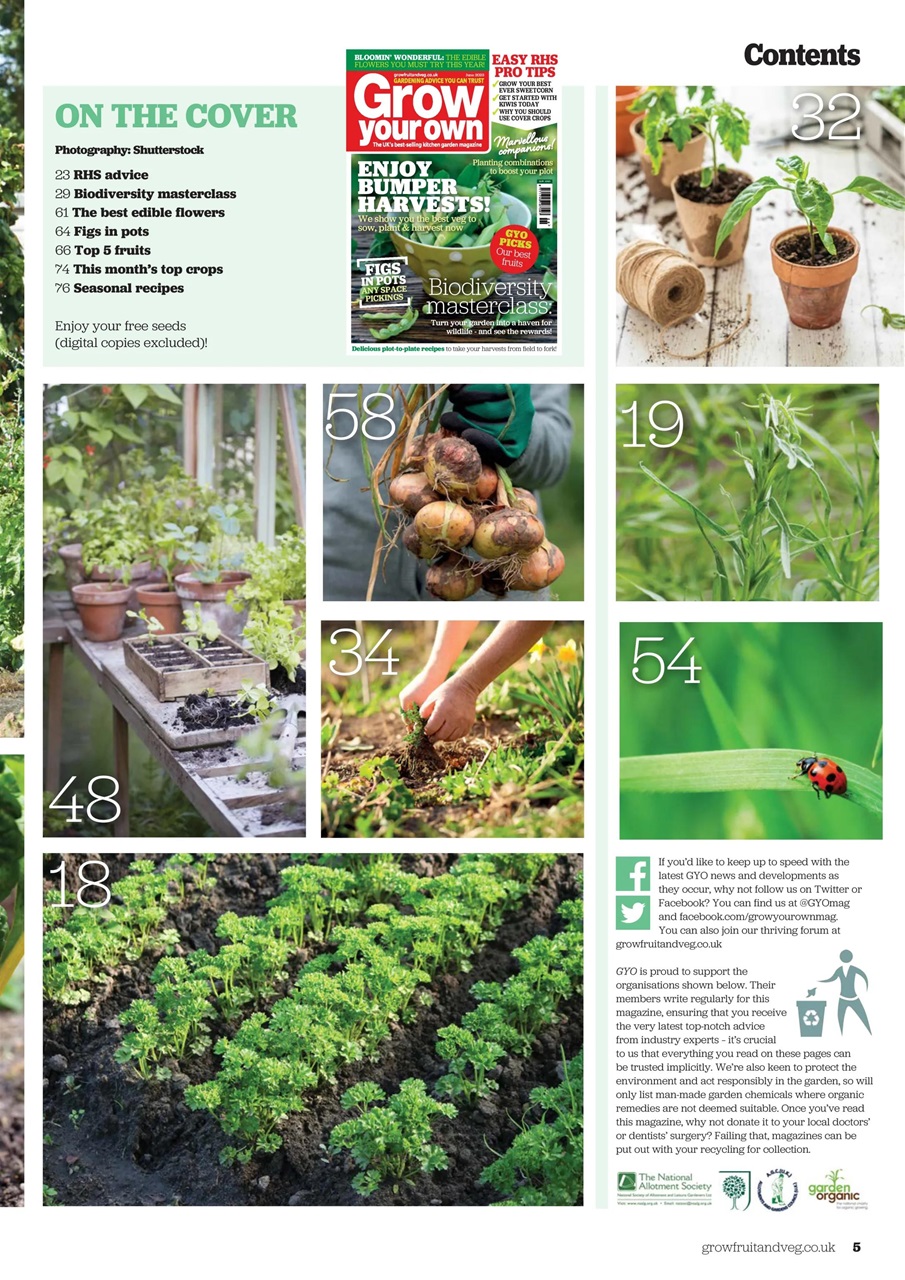 Grow Your Own Magazine - Jun-23 Back Issue