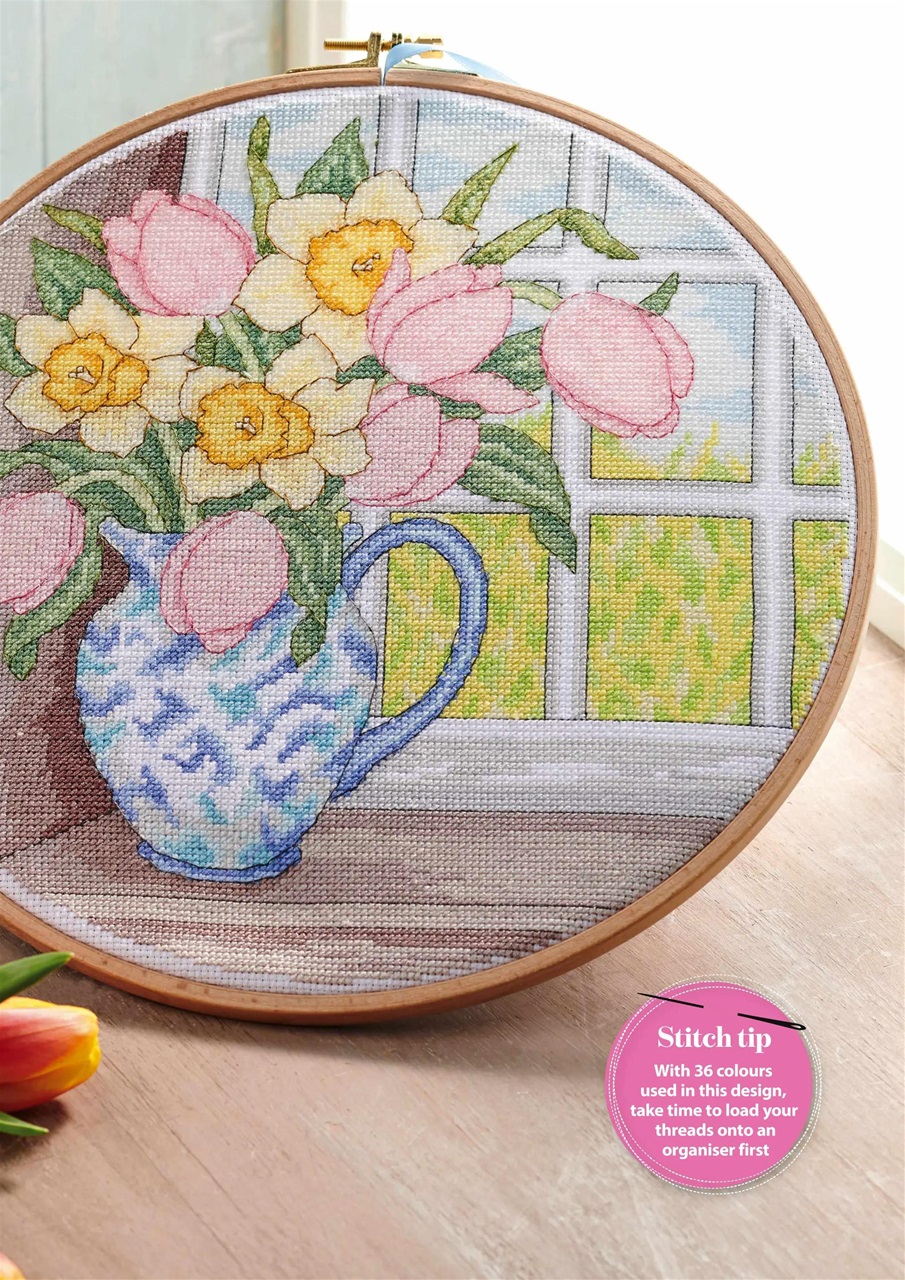 The World of Cross Stitching Magazine - Cross Stitch Gold - Flowers ...