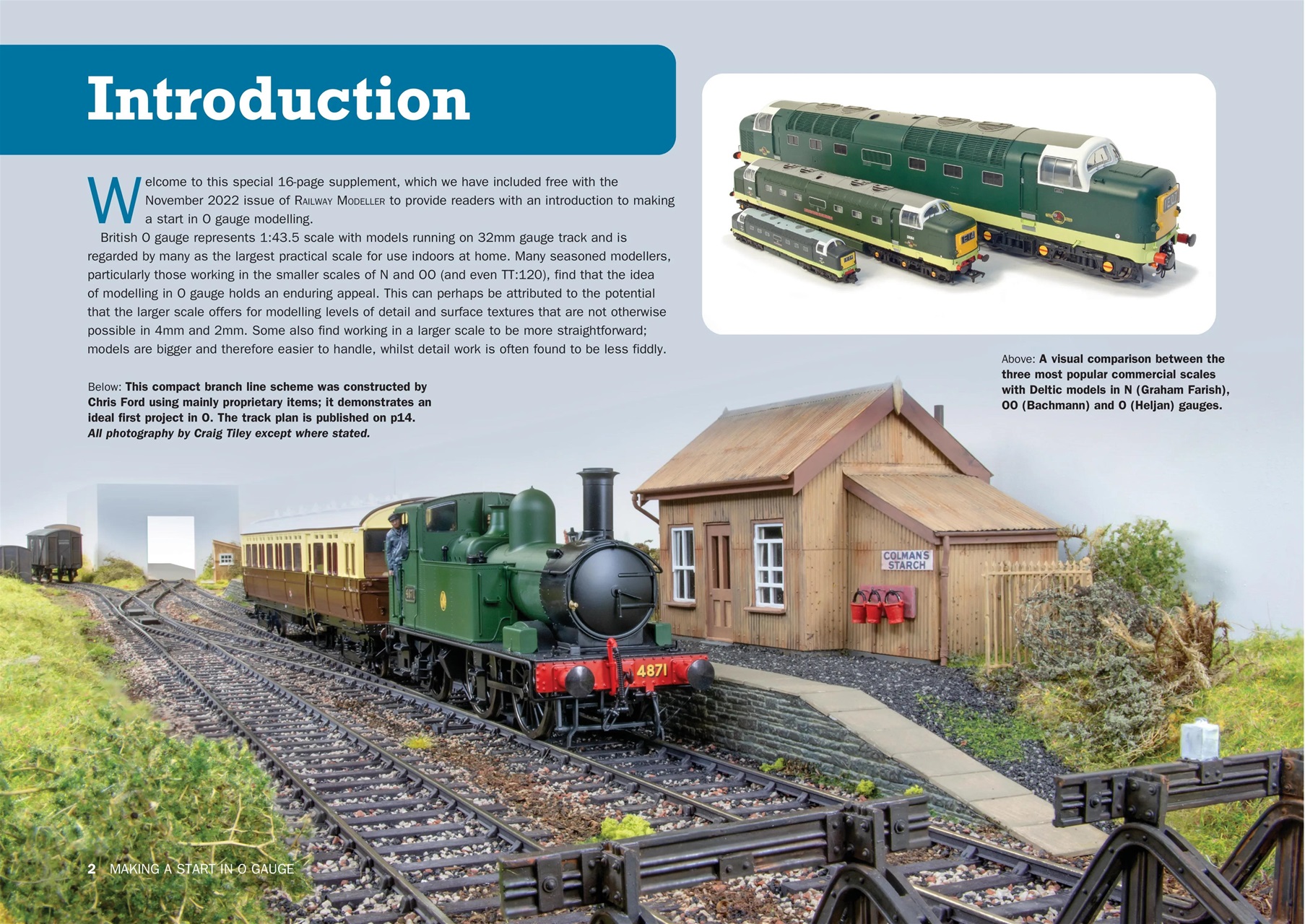 Railway Modeller Magazine - RM Nov 2022 Gauge Booklet Special Issue
