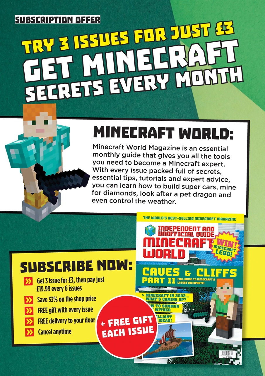 Minecraft World Magazine - Issue 106 Back Issue