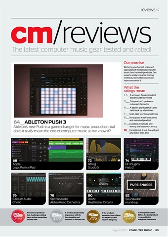 Computer Music Magazine - August 2023 Subscriptions | Pocketmags