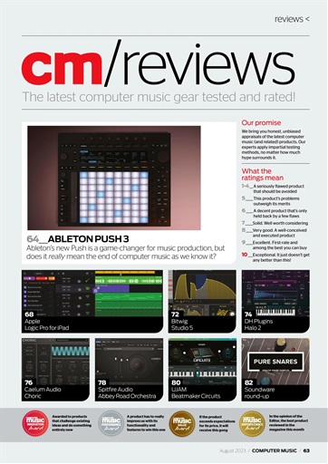 Computer Music Magazine - August 2023 Subscriptions | Pocketmags