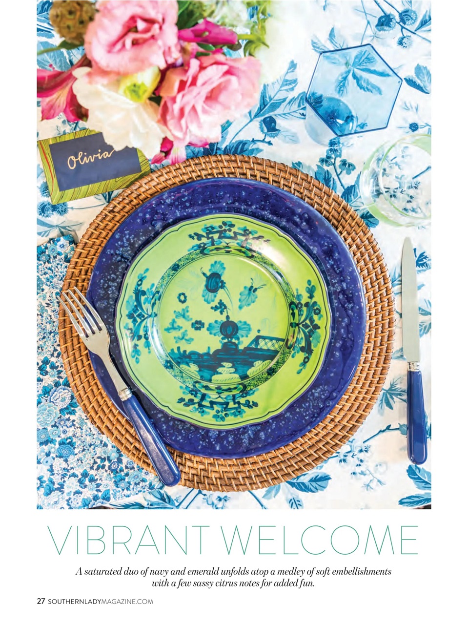 Southern Lady Magazine - Tabletop Style 2023 Special Issue