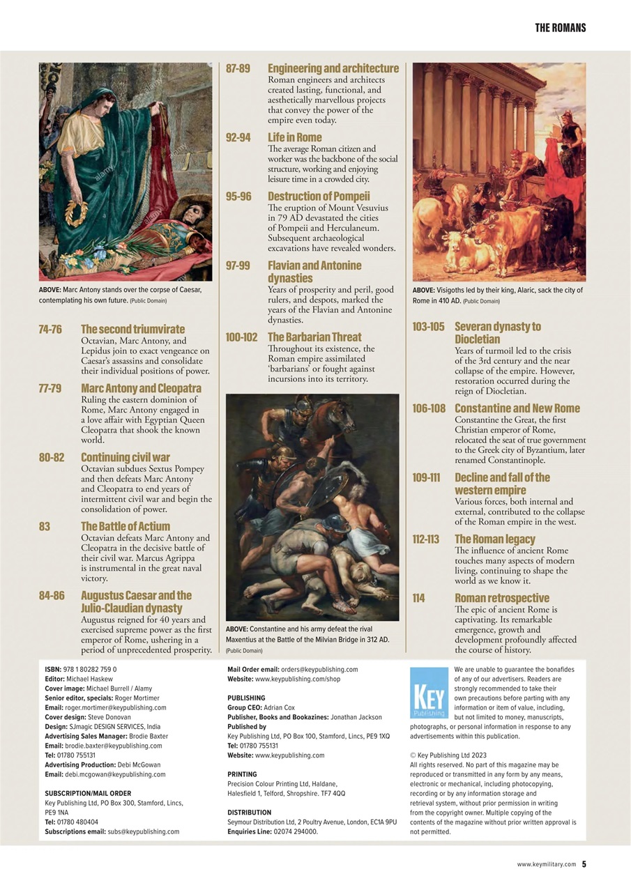 Britain at War Magazine - The Romans Special Issue