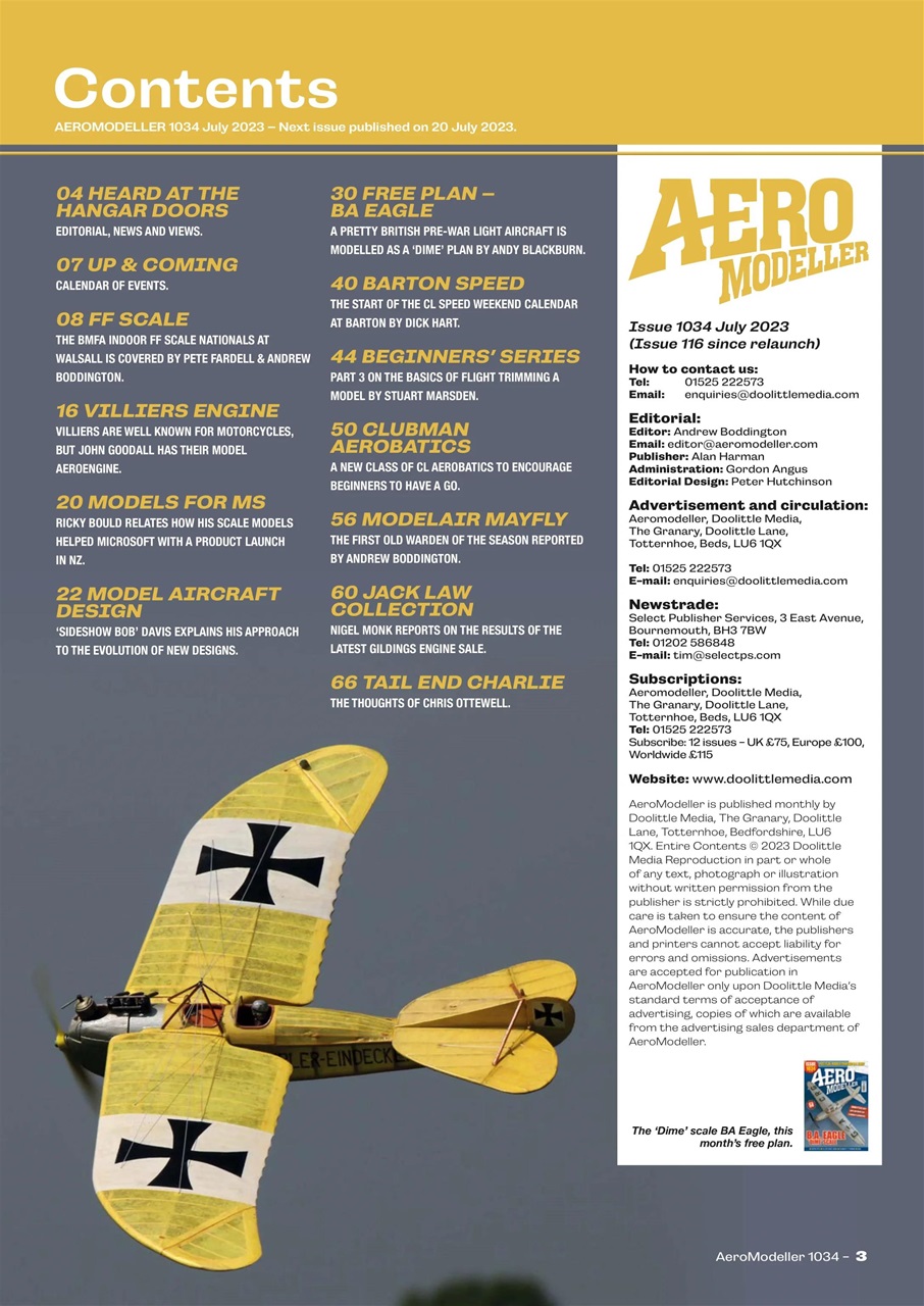 AeroModeller Magazine - July 23 Back Issue