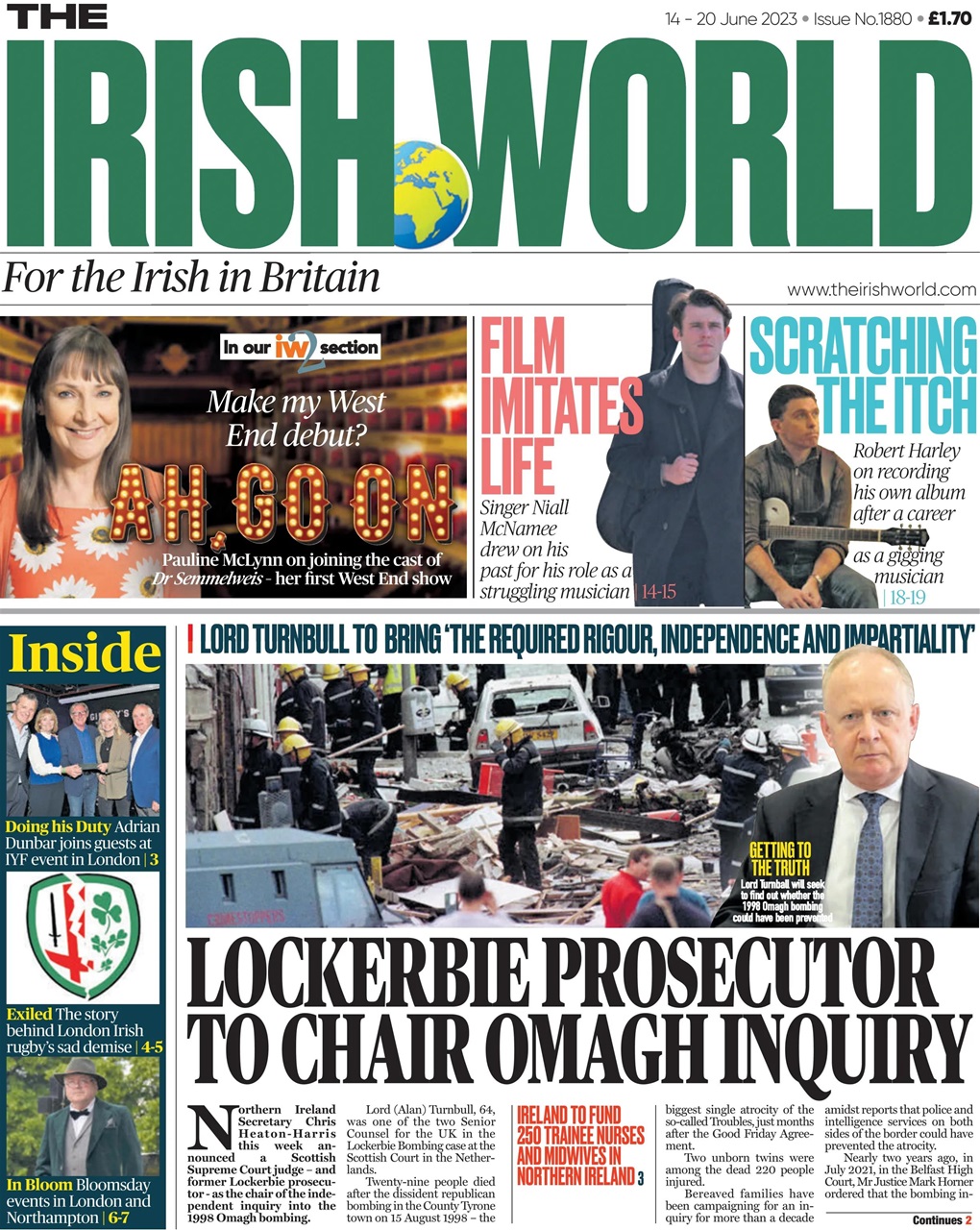 Irish World Magazine - 1880 Back Issue