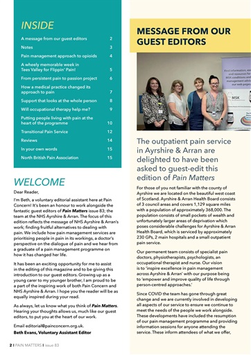 Pain Matters Magazine - 83 Subscriptions | Pocketmags