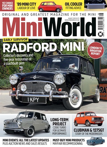 Mini World Magazine - Aug-23 Back Issue